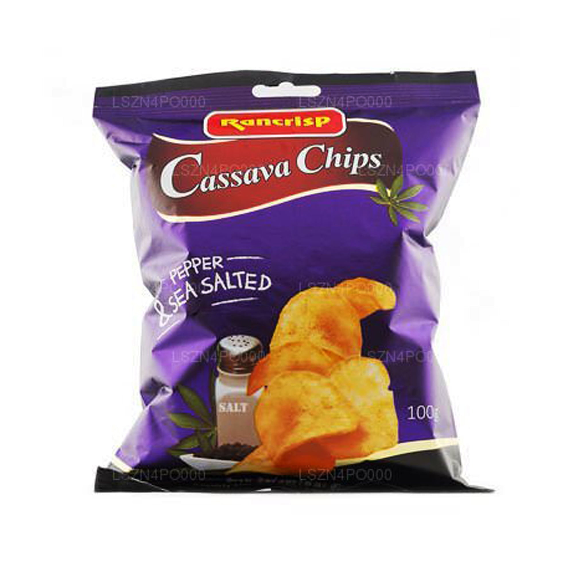 Rancrisp 木薯片盐和胡椒粉 (100 g) – Lakpura®